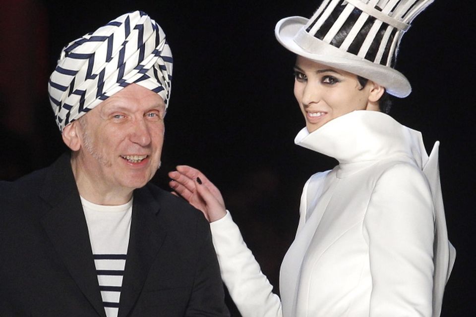 In Pictures: Gaultier lights up the Paris catwalk with his traditional ...